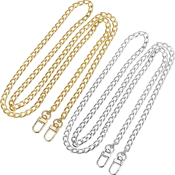 Bags | Crossbody Chain 47 Silver New | Poshmark